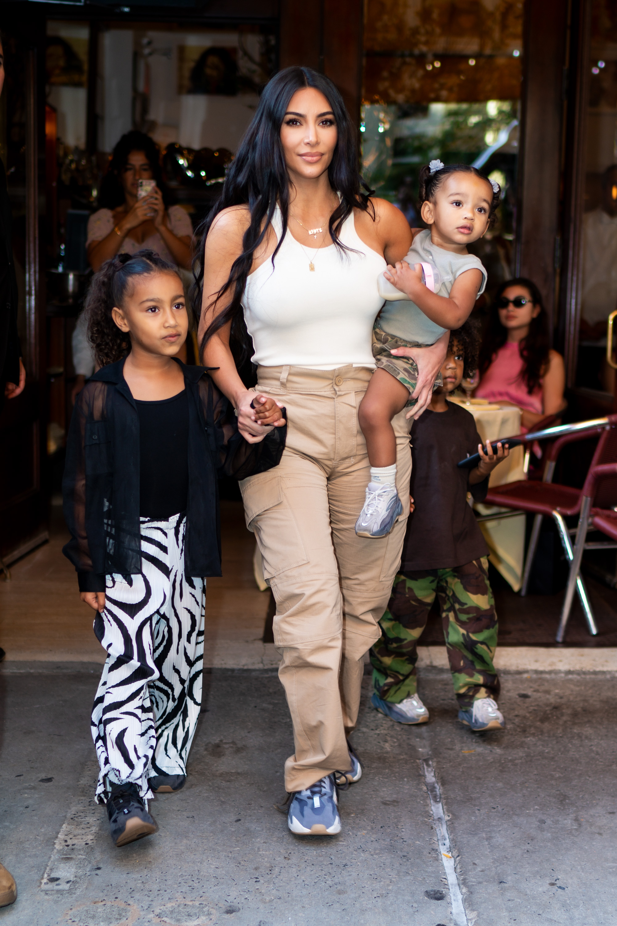 North And Chicago West Twin In New TikTok, Kim K Explains Her Kid's ...