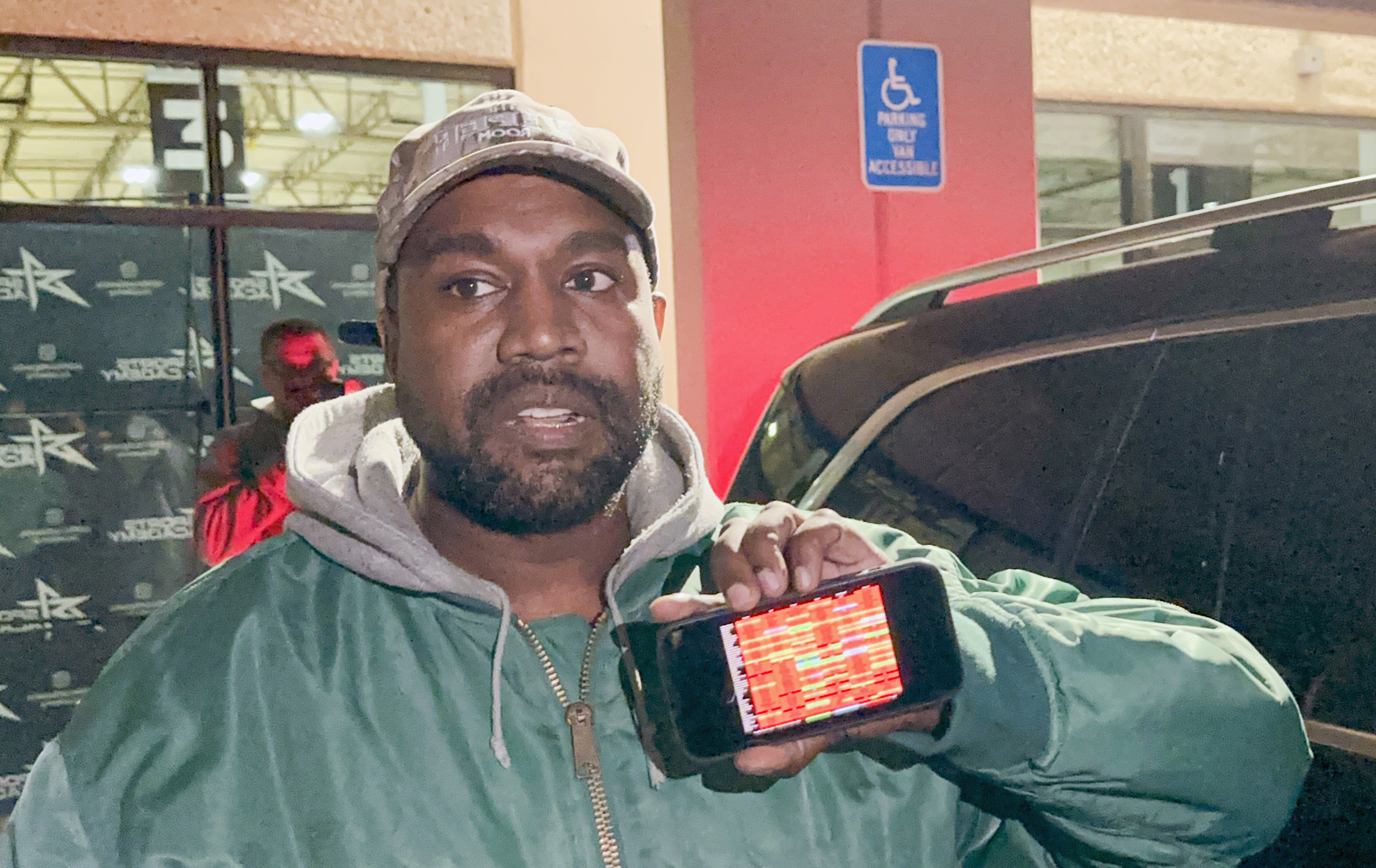 Kanye West Filming Documentary With Exclusively iPhone Footage