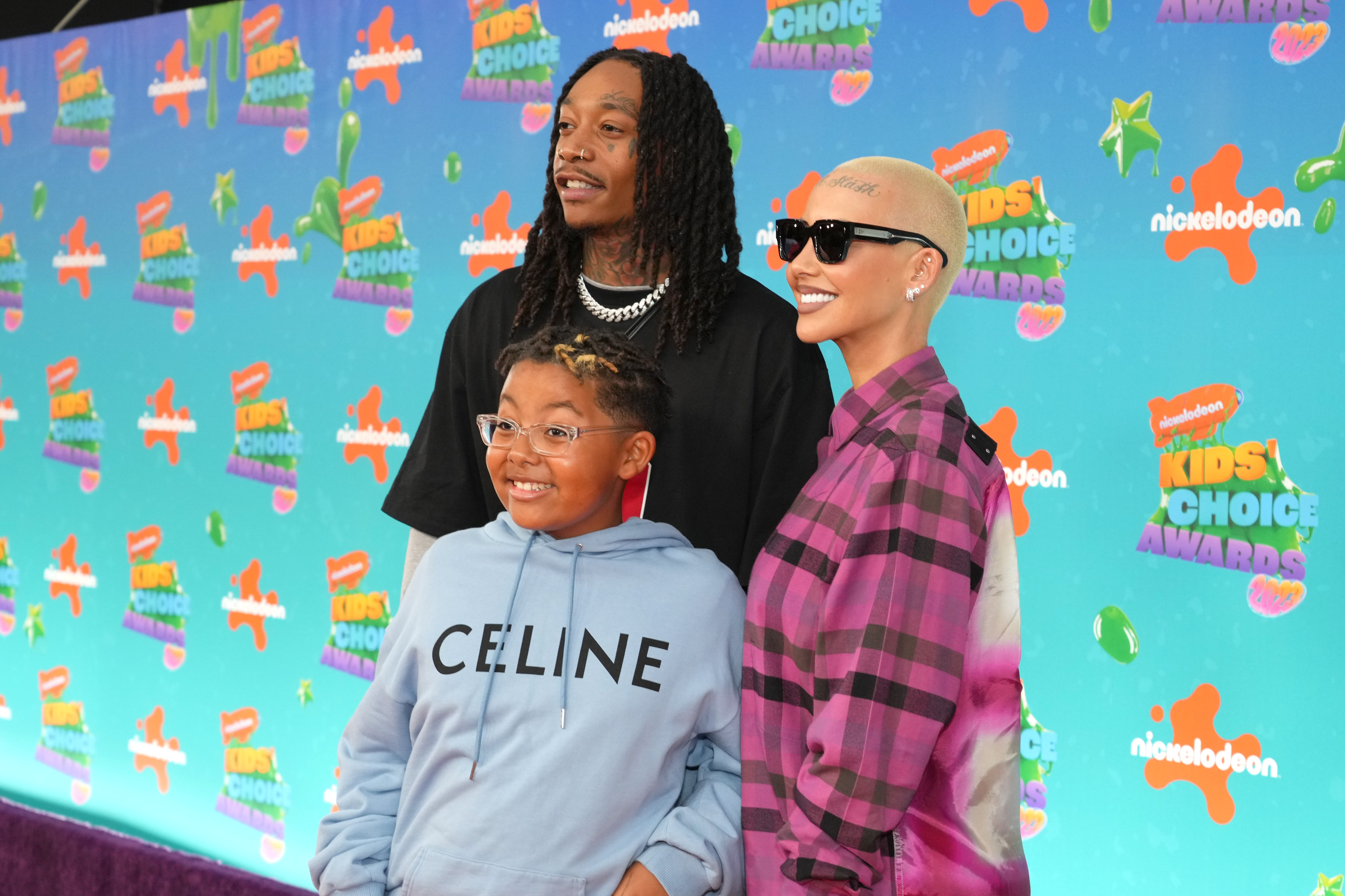 Wiz Khalifa Attends Kids Choice Awards With Amber Rose Sebastian Wiz Khalifa Attends Kids Choice Awards With Amber Rose Sebastian
