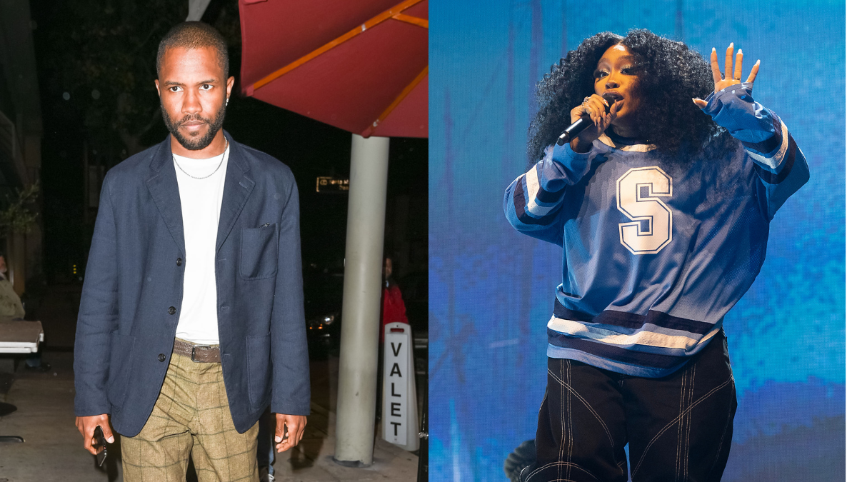 Frank Ocean Spotted At SZA's Tour