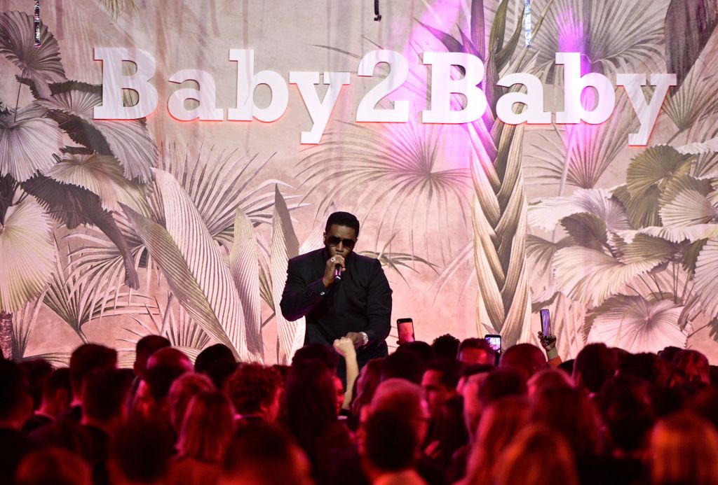 Diddy And Son Make Something In The Water Appearance