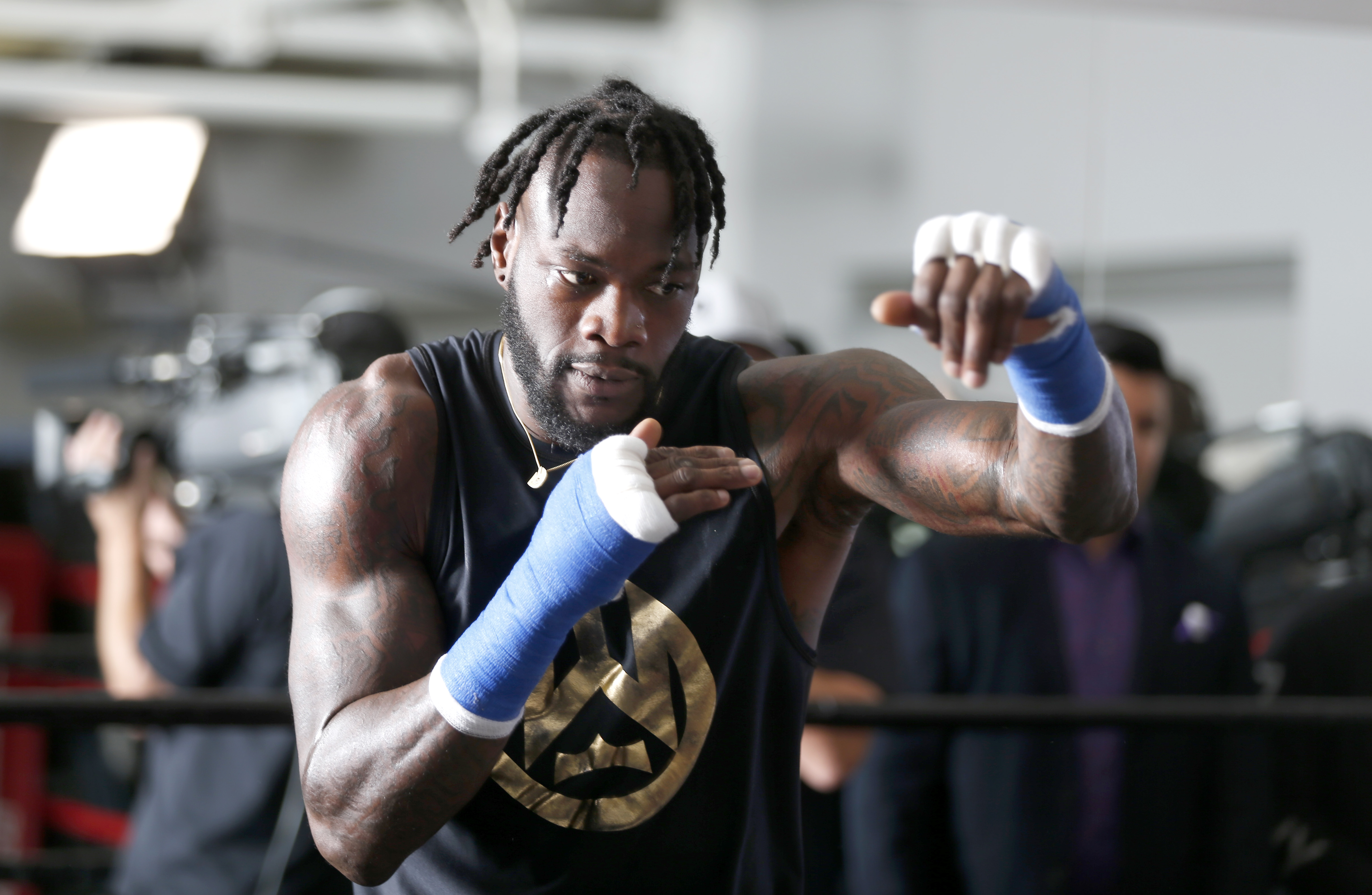 Deontay Wilder Reacts After Being Arrested For Gun Possession