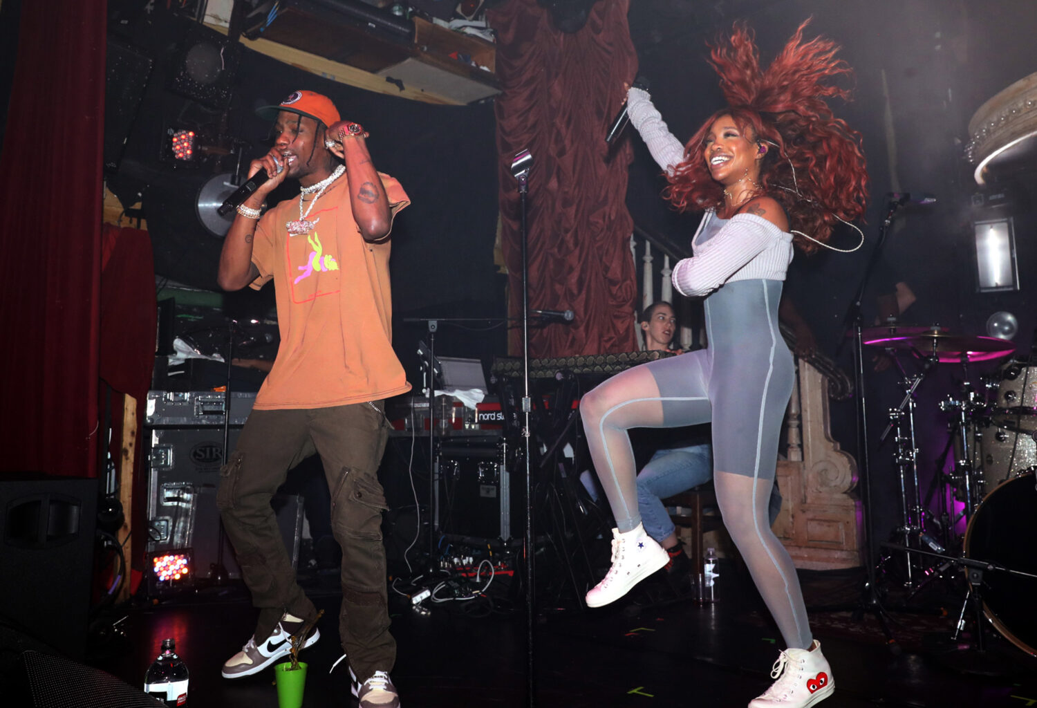 SZA Taps Travis Scott To Perform "Love Galore" & "Low" In Amsterdam: Watch