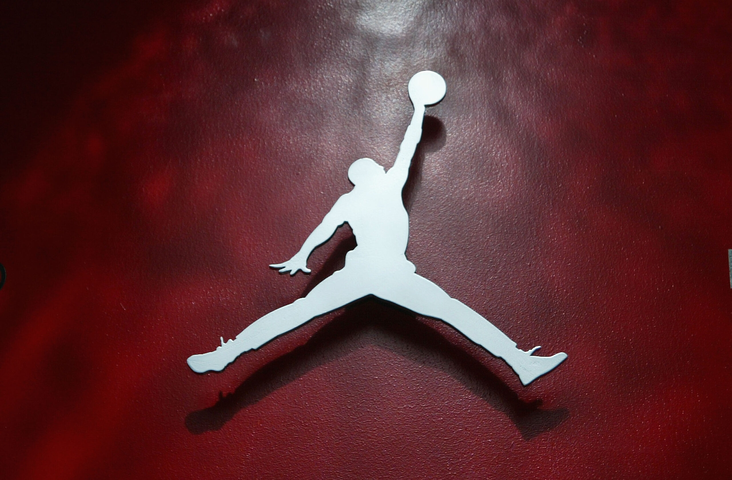Red Jordan Logo Wallpaper