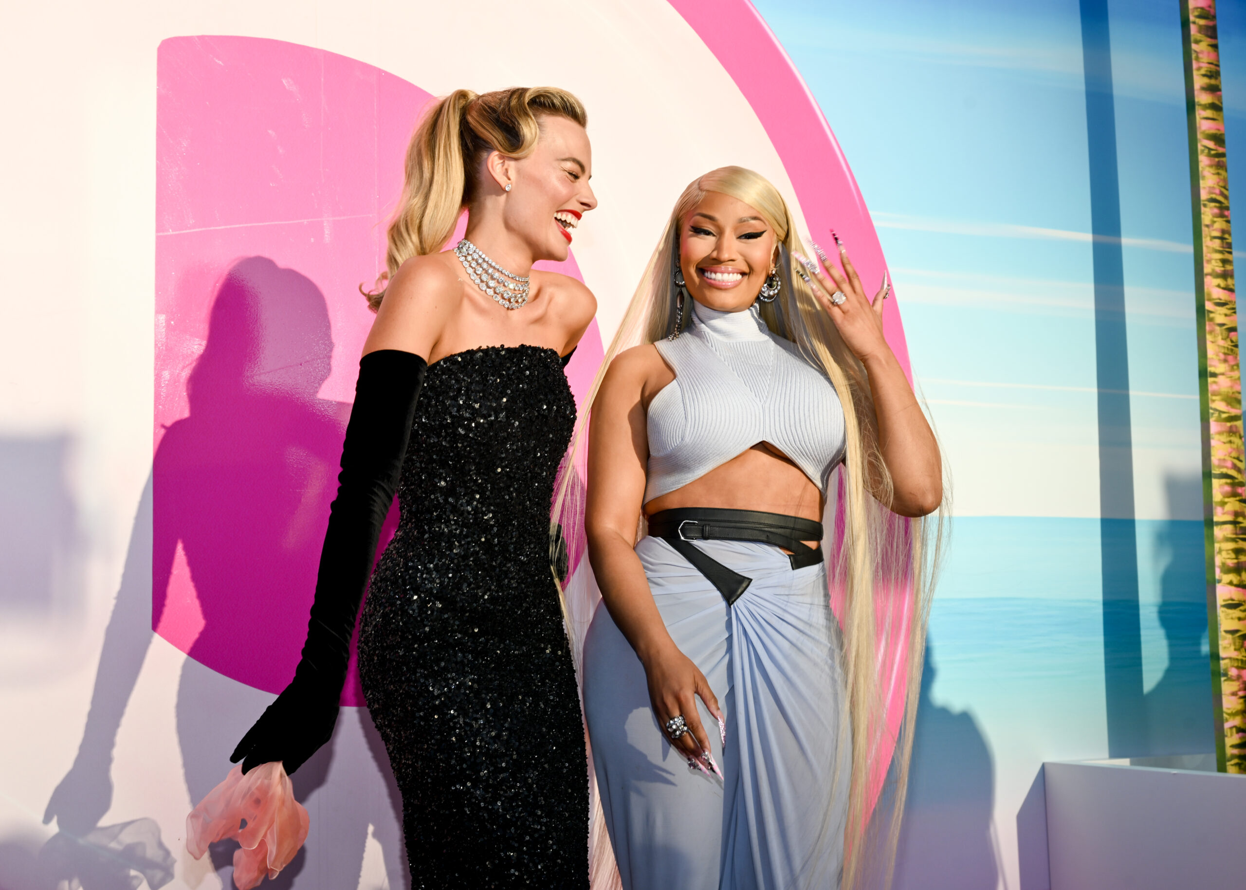 Nicki Minaj & Margot Robbie Were The Ultimate "Barbie" Girls At Last ...