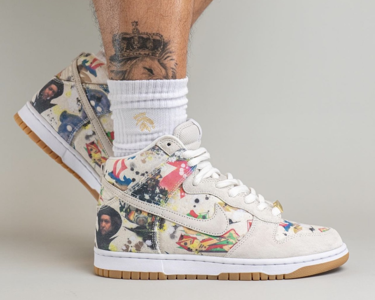 Nike SB Dunk High x Supreme "Rammellzee" First Look