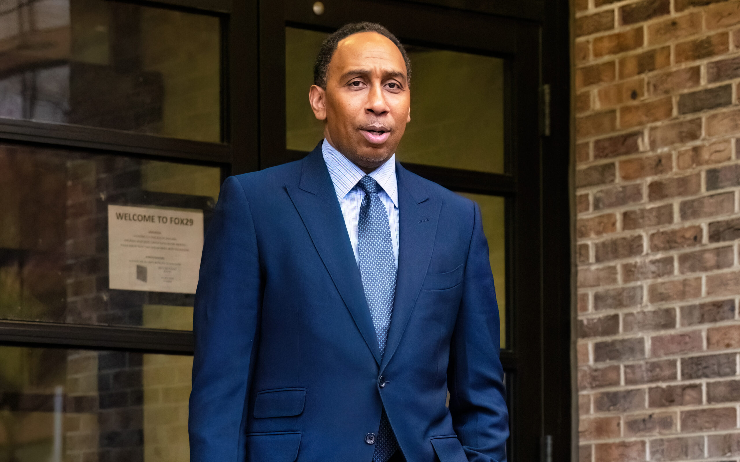 Stephen A. Smith Excuses Shannon Sharpe For Calling Him Stephen A. Smith Excuses Shannon Sharpe For Calling Him