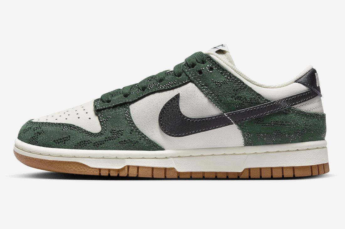 Nike Dunk Low WMNS "Green Snake" Official Release Date