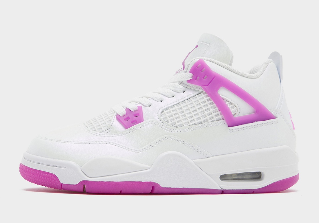 Air Jordan 4 GS "Hyper Violet" Photos Revealed