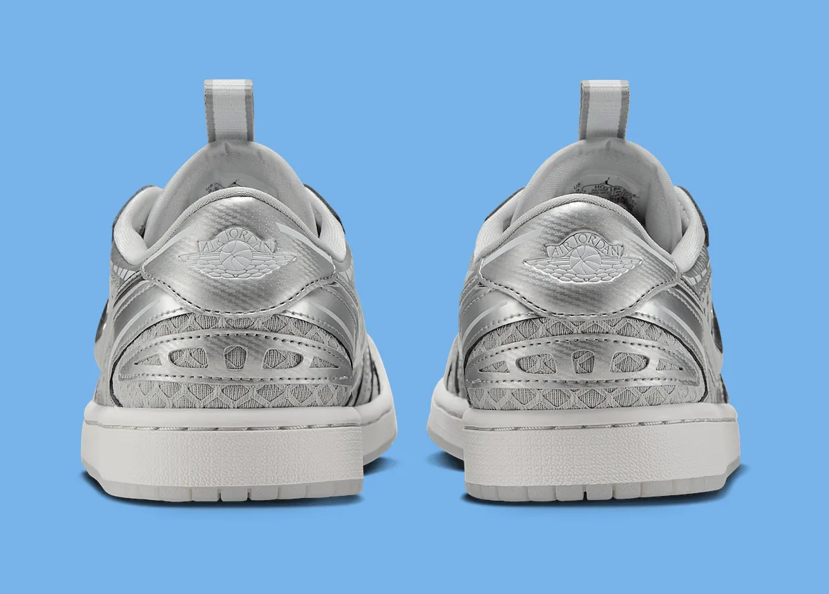 Air Jordan 1 Low MM V3 "Metallic Silver" Goes Full Futuristic