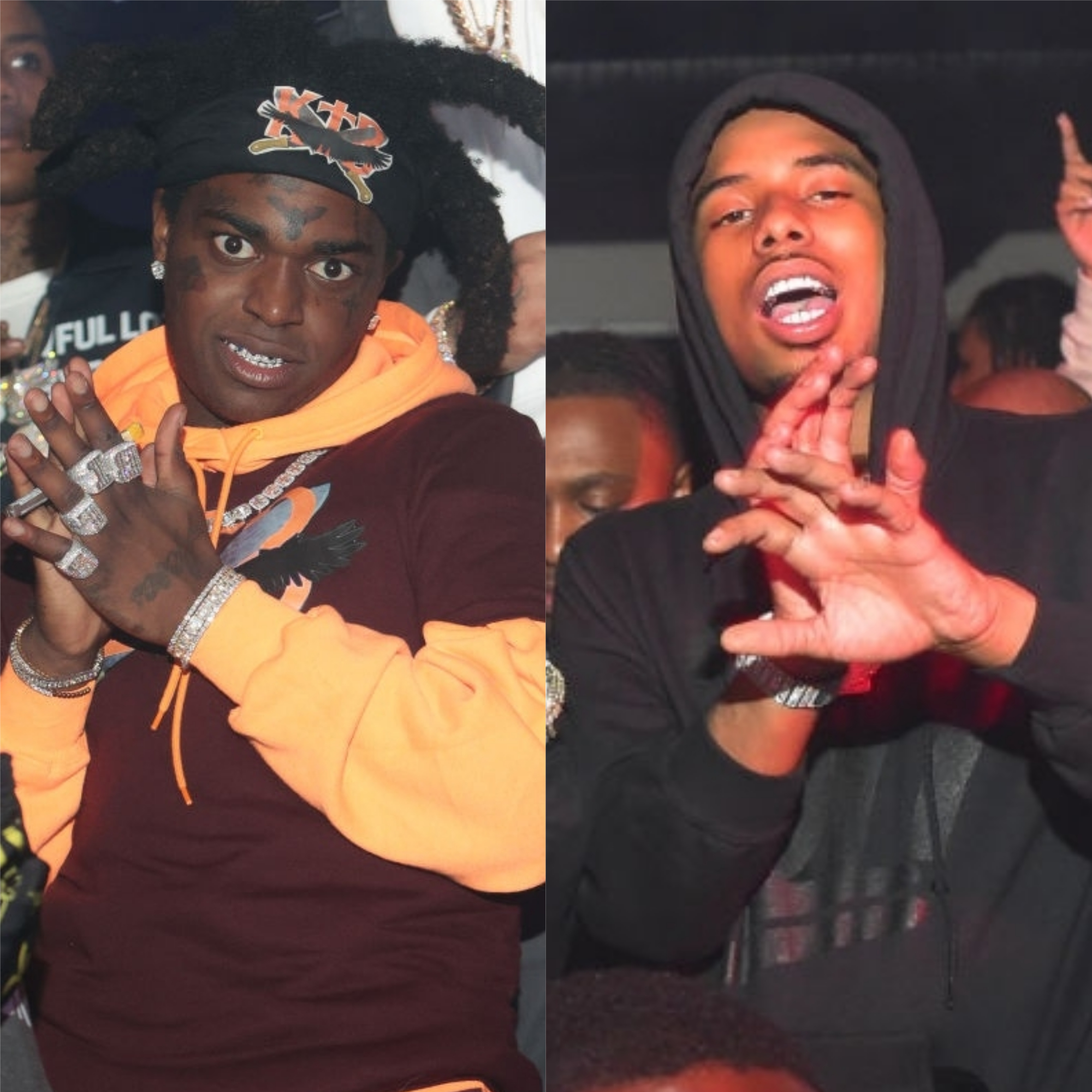 Kodak Black & Pooh Shiesty Pull Up On Each Other To Squash Beef