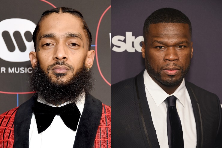 50 Cent Opens Up About Mourning Nipsey Hussle Its Harder For Me To