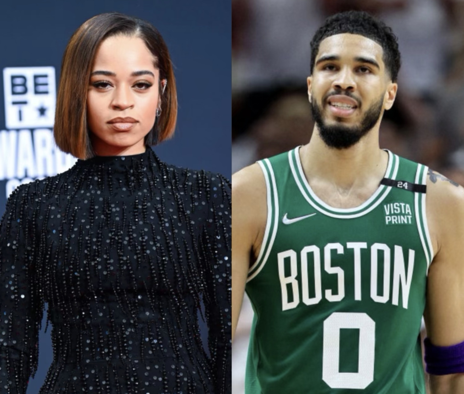 Ella Mai & Jayson Tatum Link Up At Michael Rubin's Fourth Of July Party