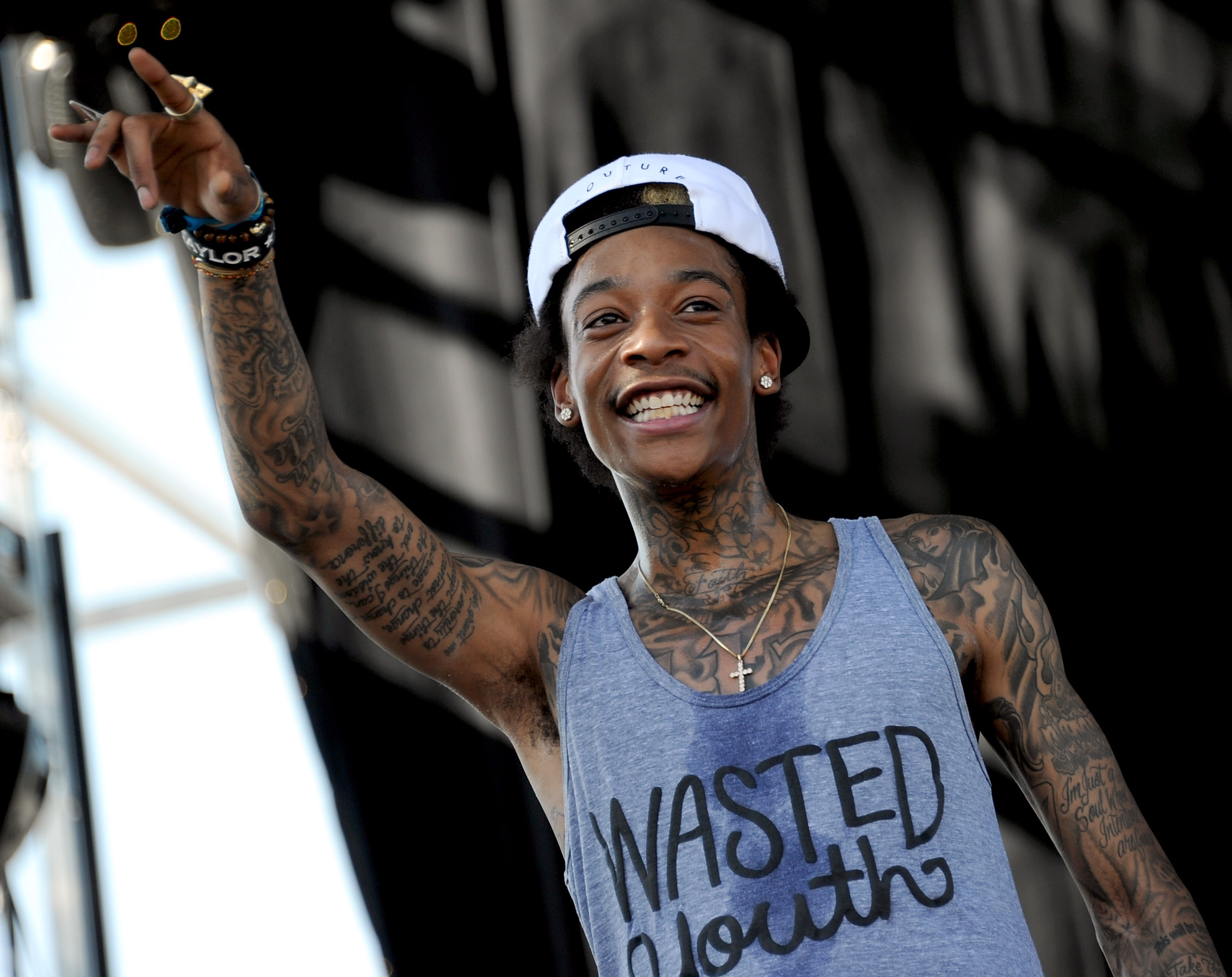 Wiz Khalifa Before Tattoos