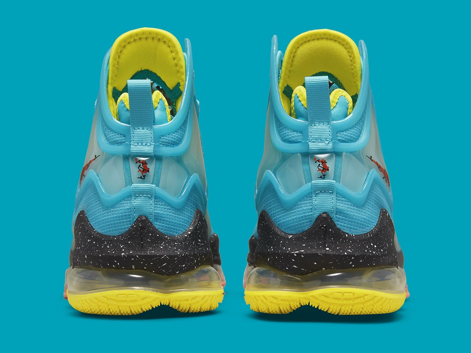 Nike LeBron 19 Surfaces In Vibrant Blue Colorway: Photos
