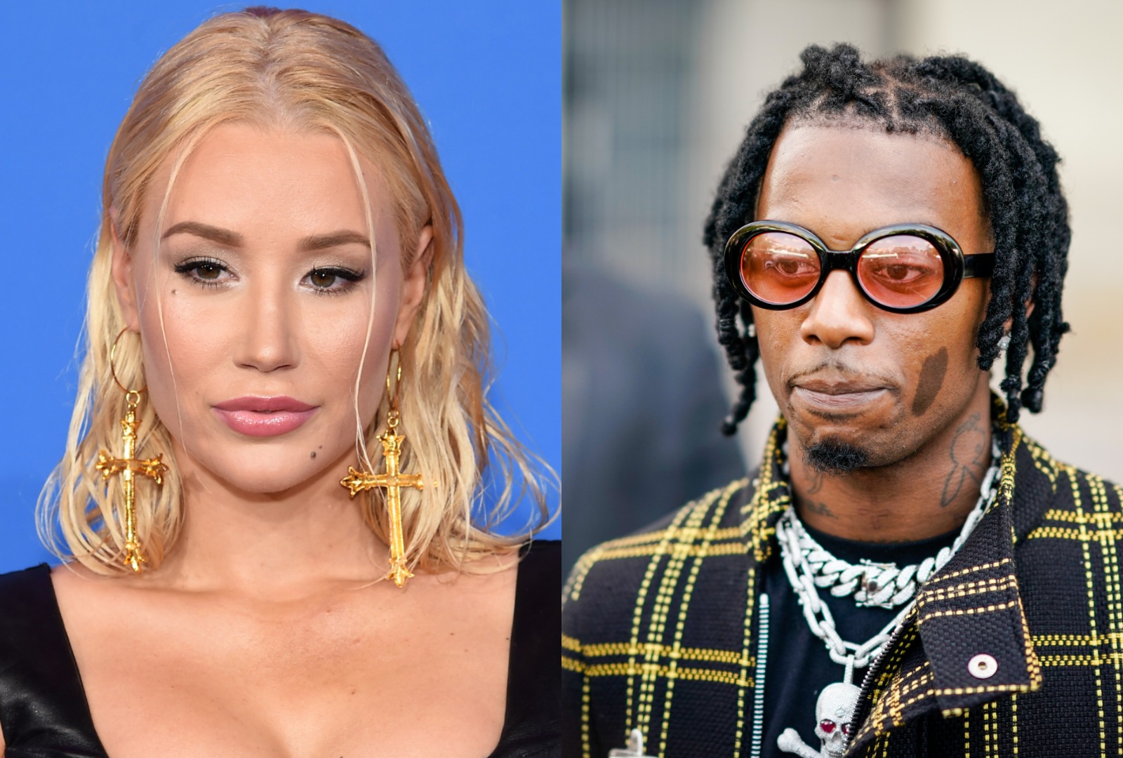 Playboi Carti Gets Iggy Azalea To Show Off Her New Cornrows