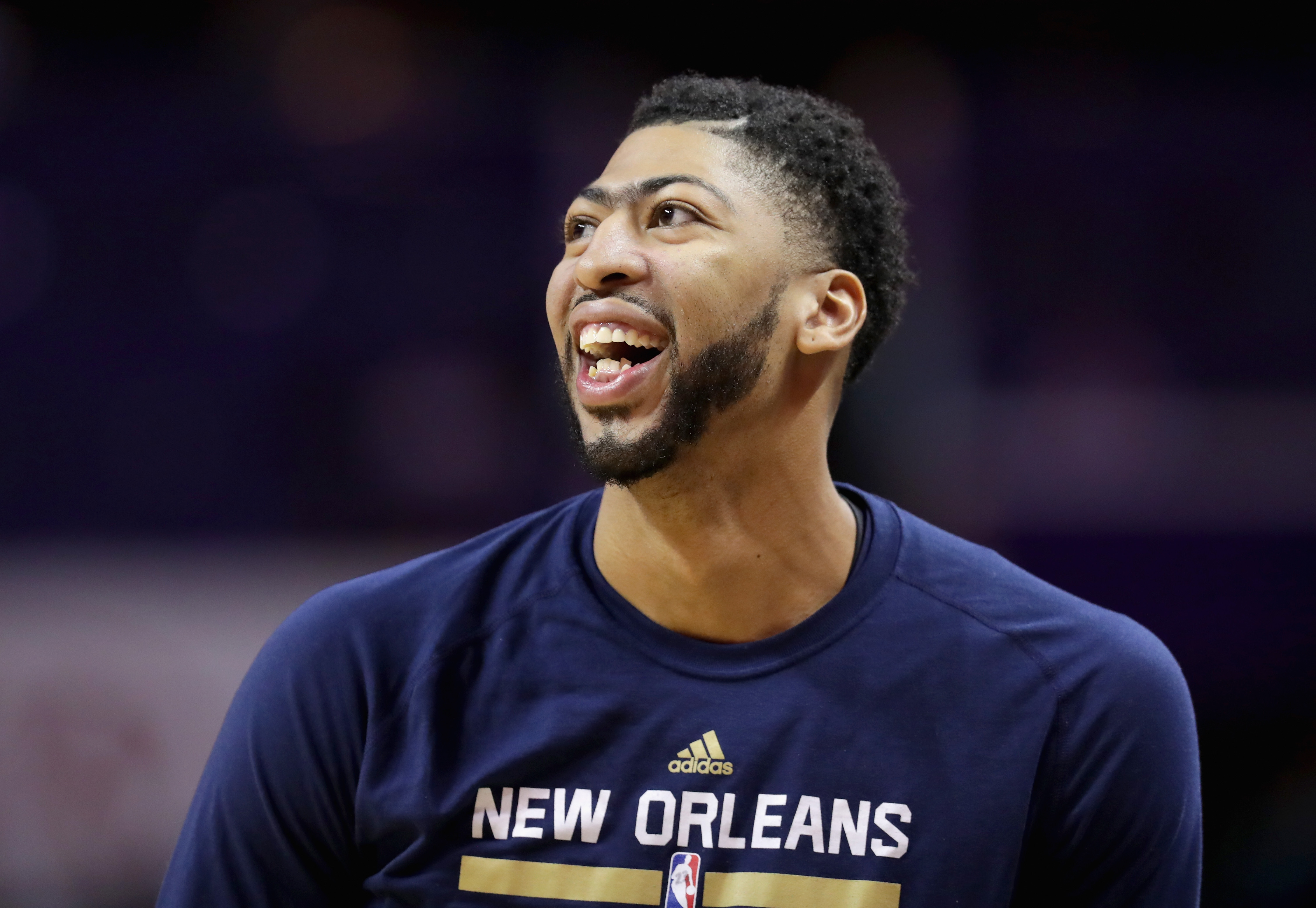 April Fools! Anthony Davis's Unibrow Remains Intact