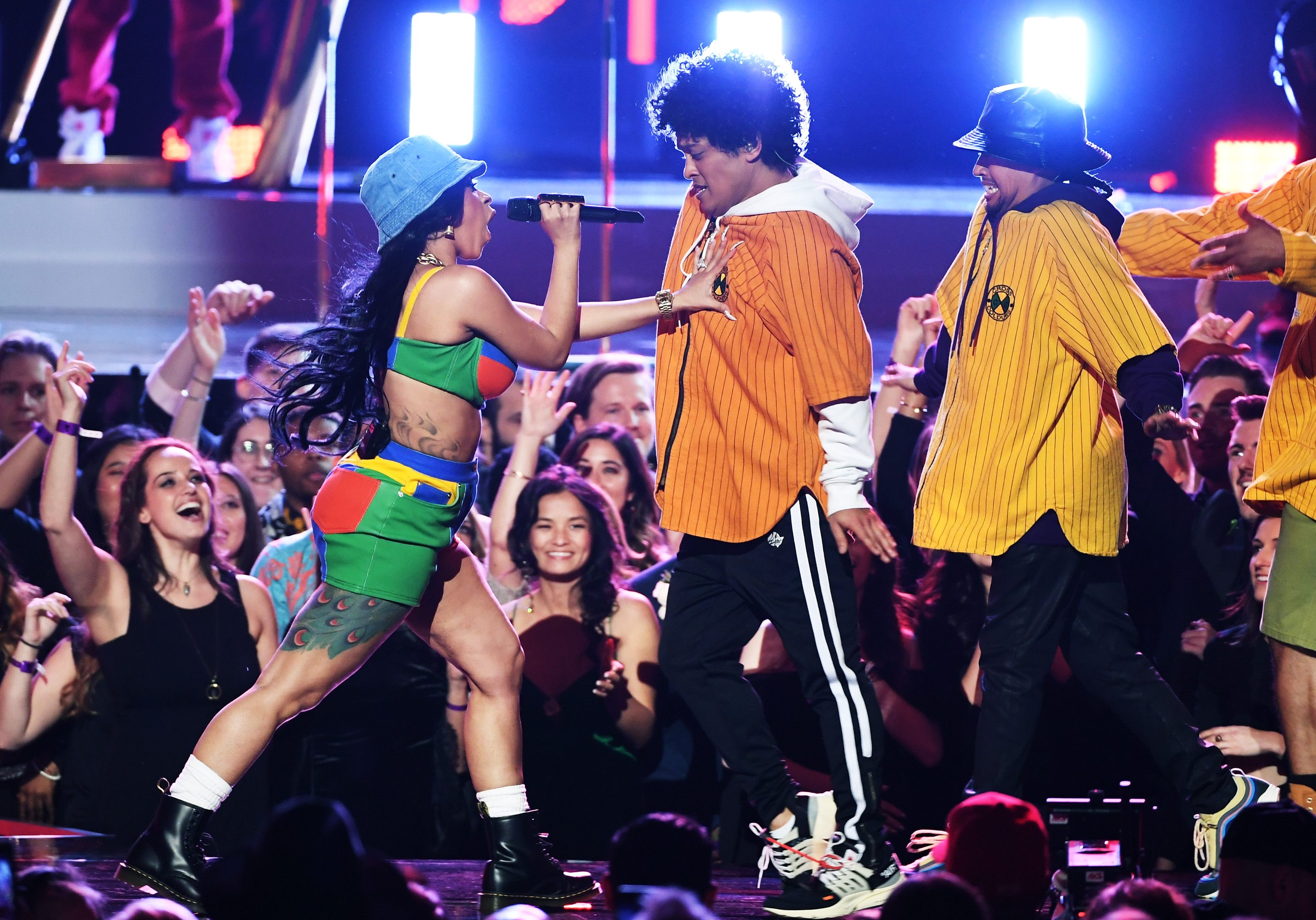 Bruno Mars Pays Homage To Cardi B On 24K Magic Tour