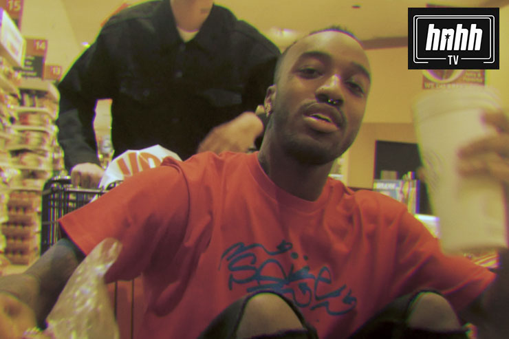 RonSoCold Mobs Out In The Grocery Store For The "Vegans" Music Video