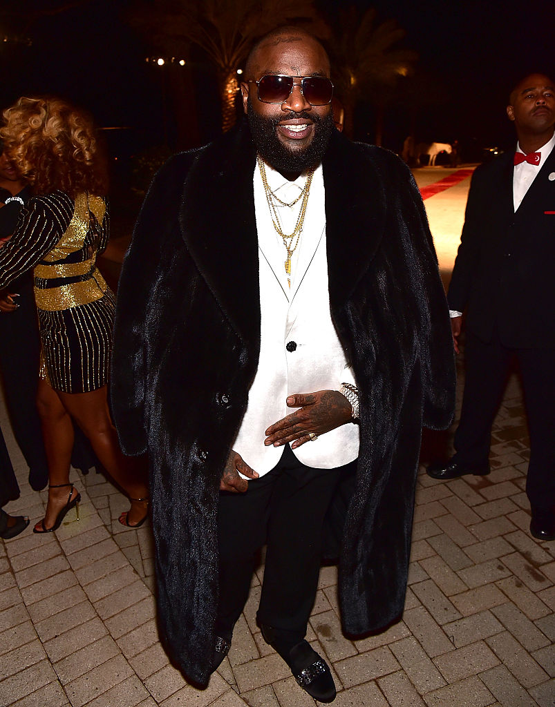 Rick Ross Debuts New Teeth