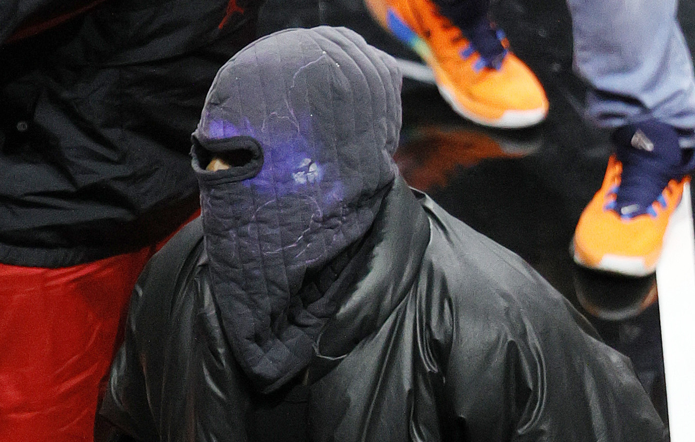 Kanye West Debuts Chain That Features All Four Of His Children's Names