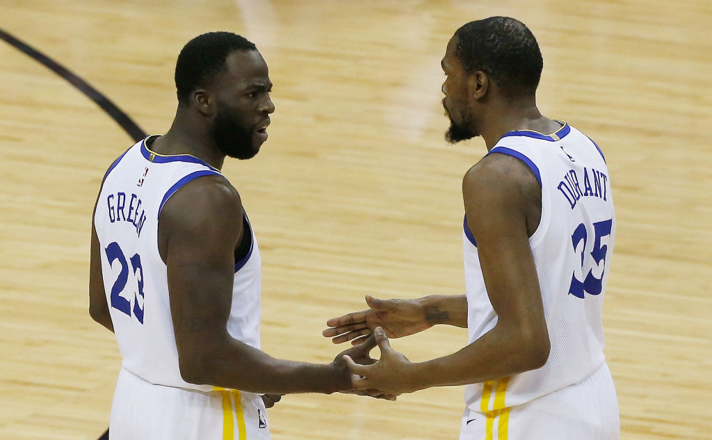 Kevin Durant's Brother & Draymond Green's Mom Weigh In On Feud