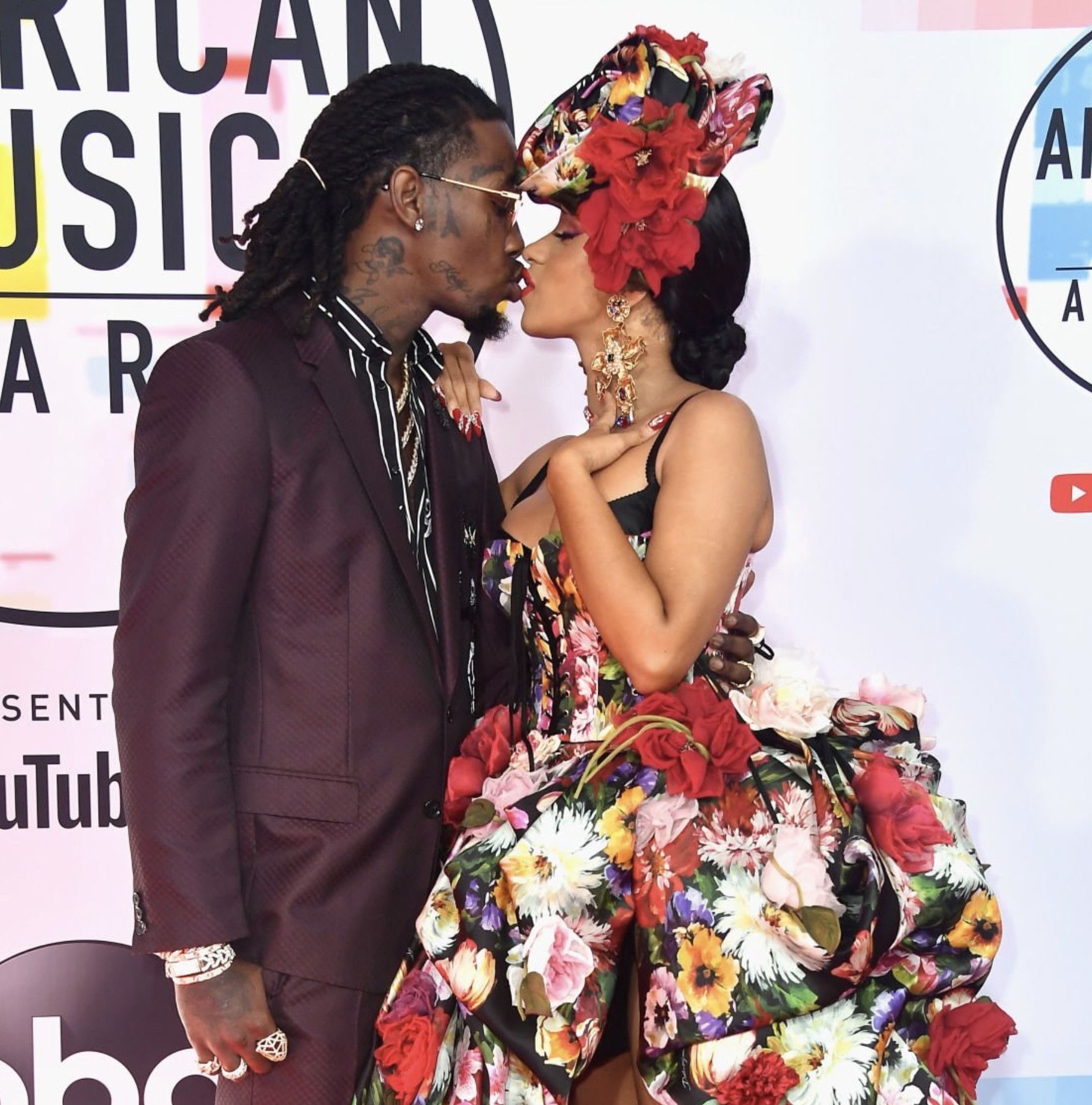 Offset & Cardi B Pose With All Their Kids & Reveal Photos Of Baby Boy