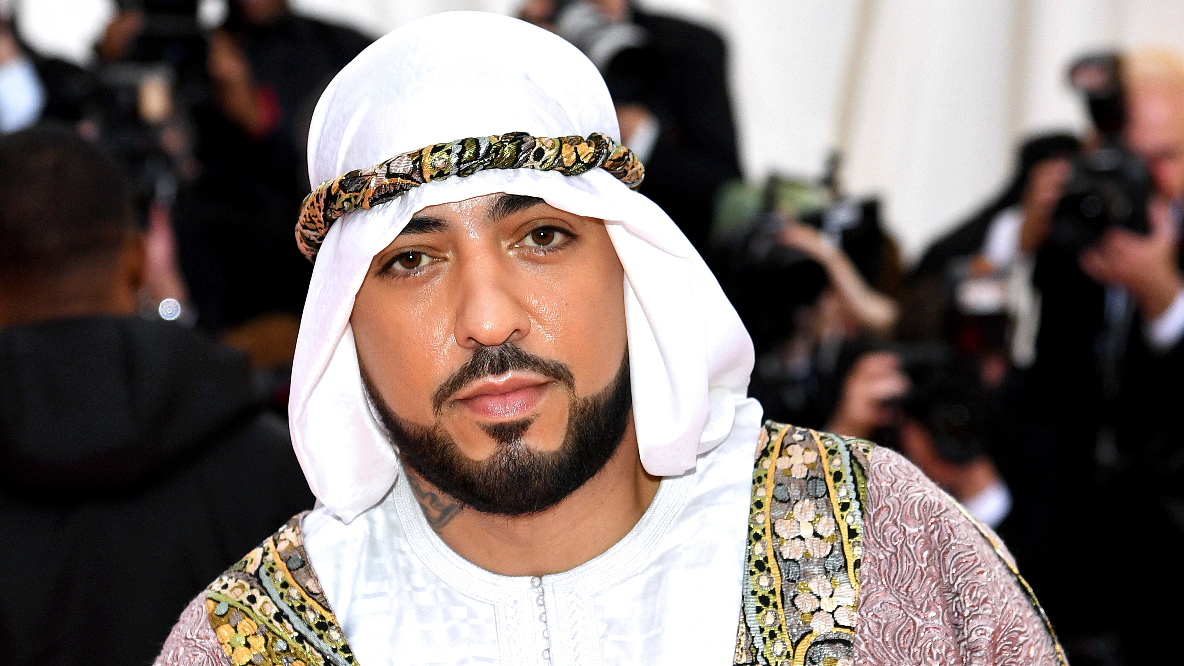 French Montana Hits Met Gala With Moroccan Drip Designed By Dapper Dan