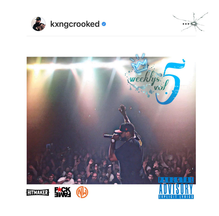 KXNG Crooked Slides Through With "The Weeklys Vol. 5"