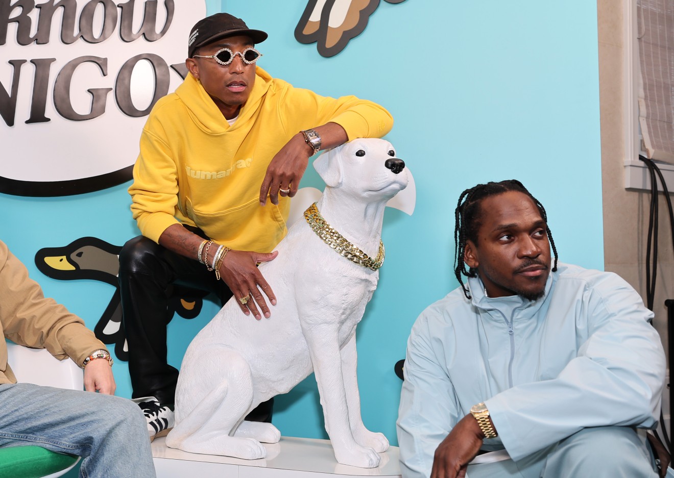 Pusha T Cracks Up Laughing As He Compares Pharrell's Suit To Eddie ...