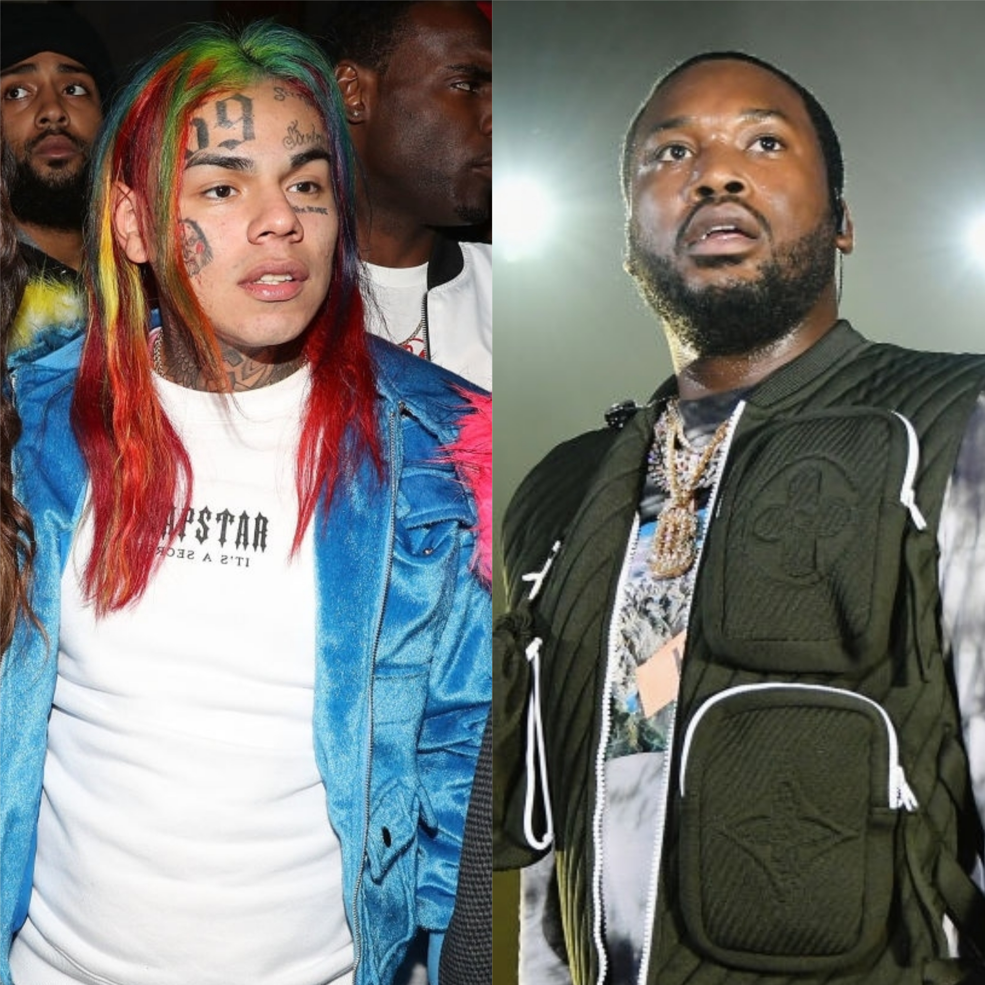 Tekashi 6ix9ine Roasts Meek Mill For New Song's Chart Position