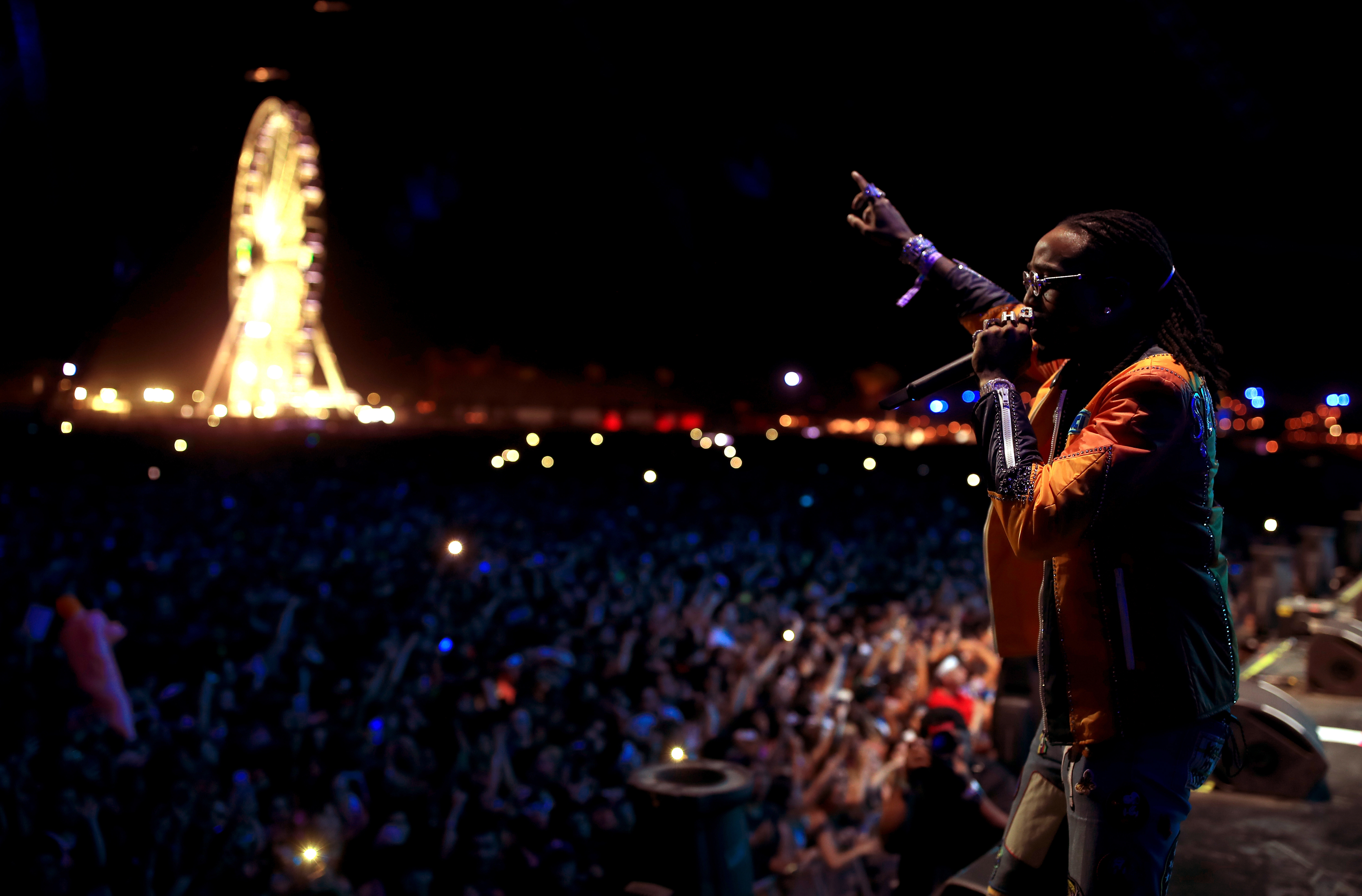 Quavo & Karrueche Tran Reportedly Leave Concert Alone Together