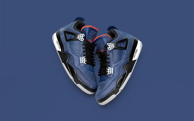 Air Jordan 4 "Loyal Blue" Mimics Eminem's Exclusive Collab: Official Photos
