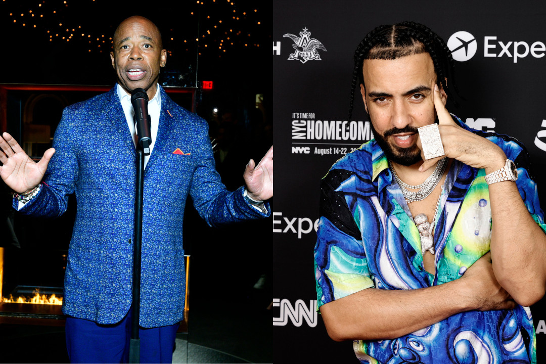 Eric Adams Parties With French Montana Ahead Of "Montega" Release