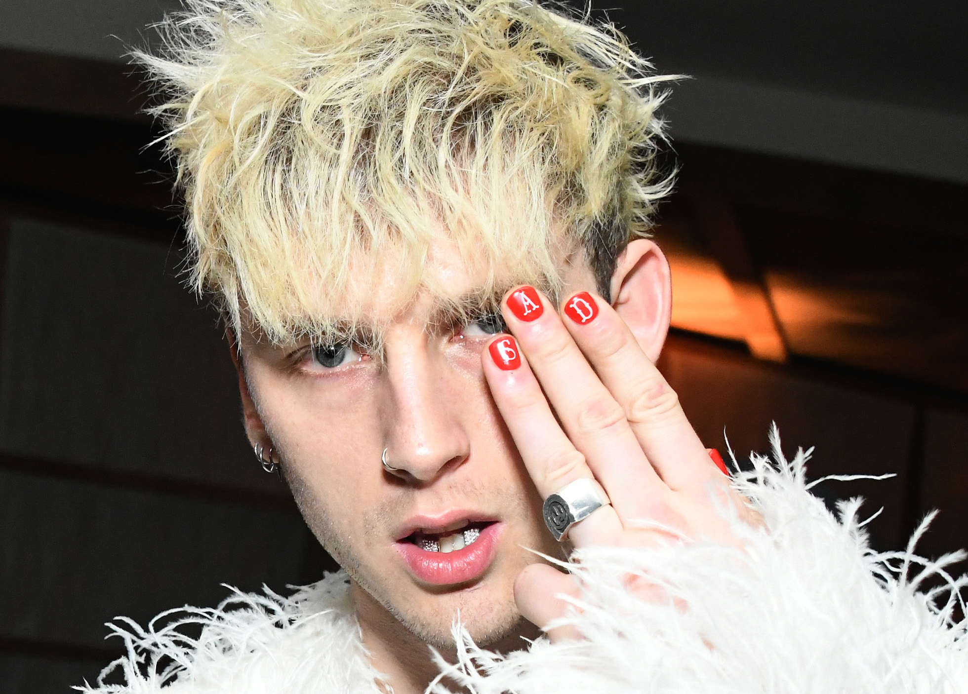 Machine Gun Kelly Proves Men Love Manicures Too