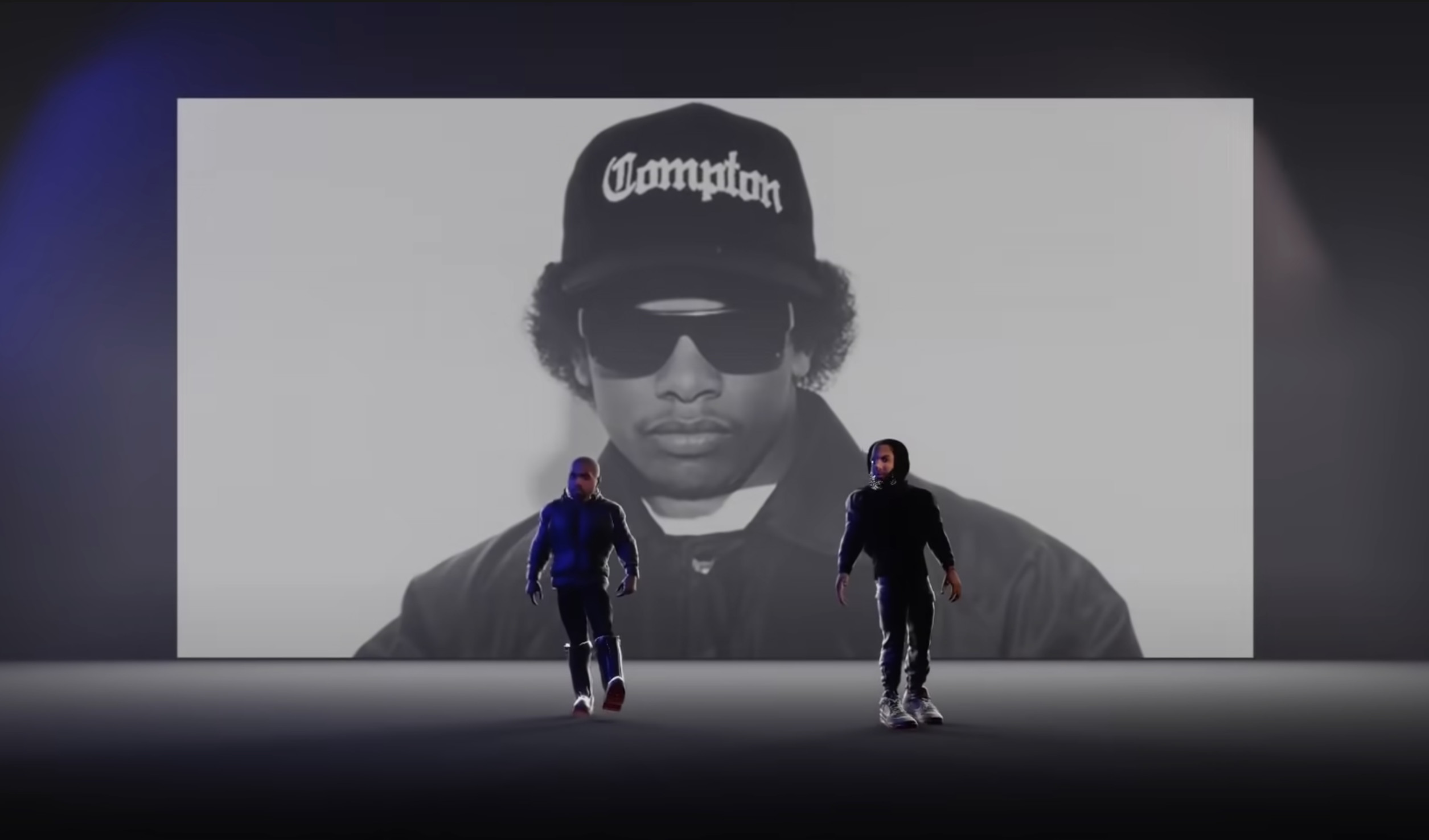Kanye West & The Game Return With 2nd Animated "Eazy" Visual