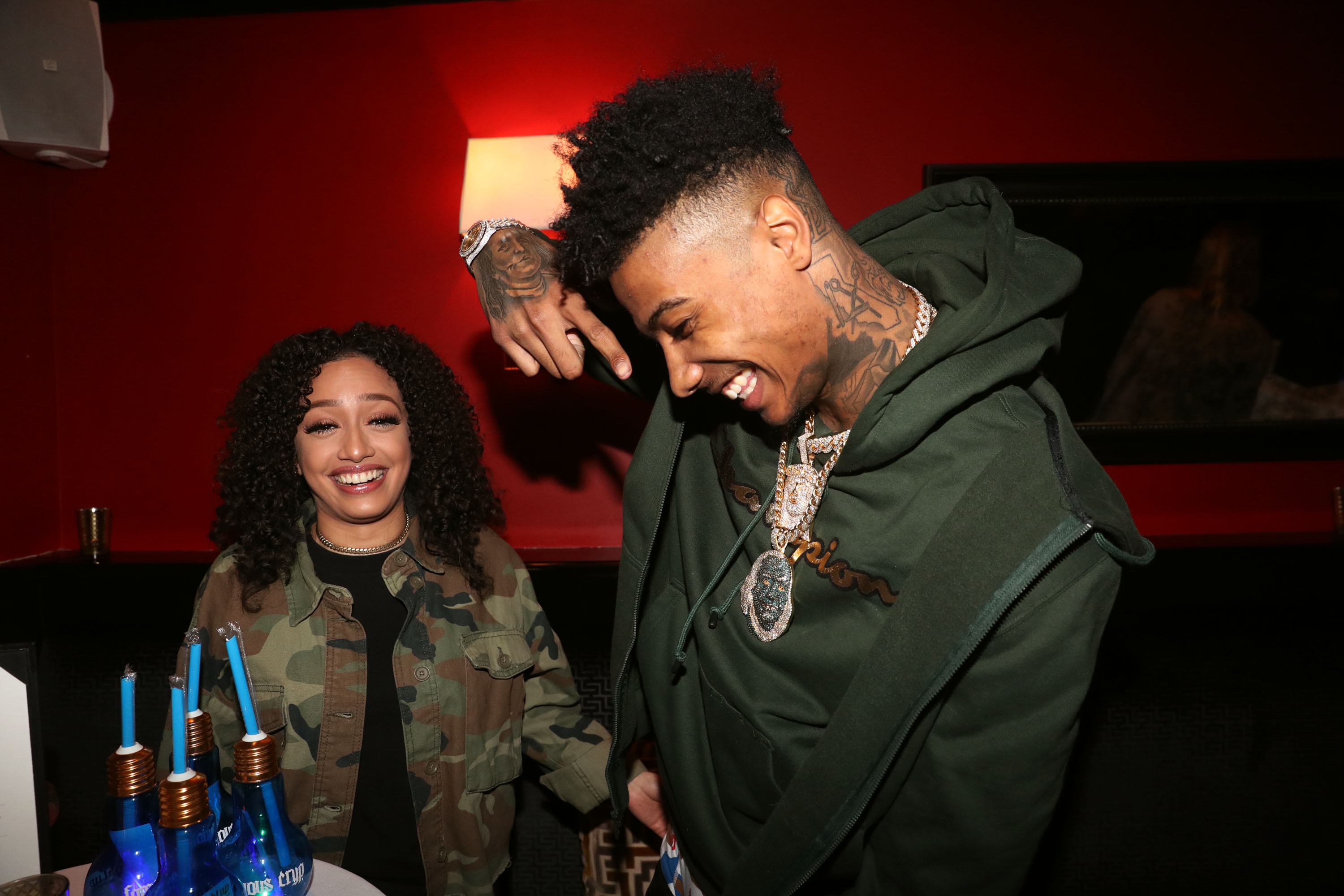 Blueface Clowns Himself With Emo Haircut Photo: "Before The Fame" Perm