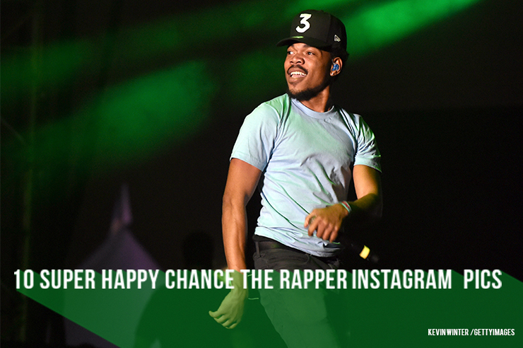 10 Super Happy Chance The Rapper Instagram Pics