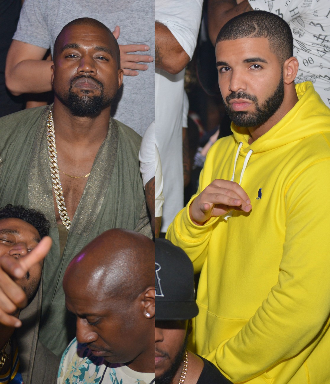 Drake Reunites With Kanye At His Home, Invites J. Prince, Dave ...