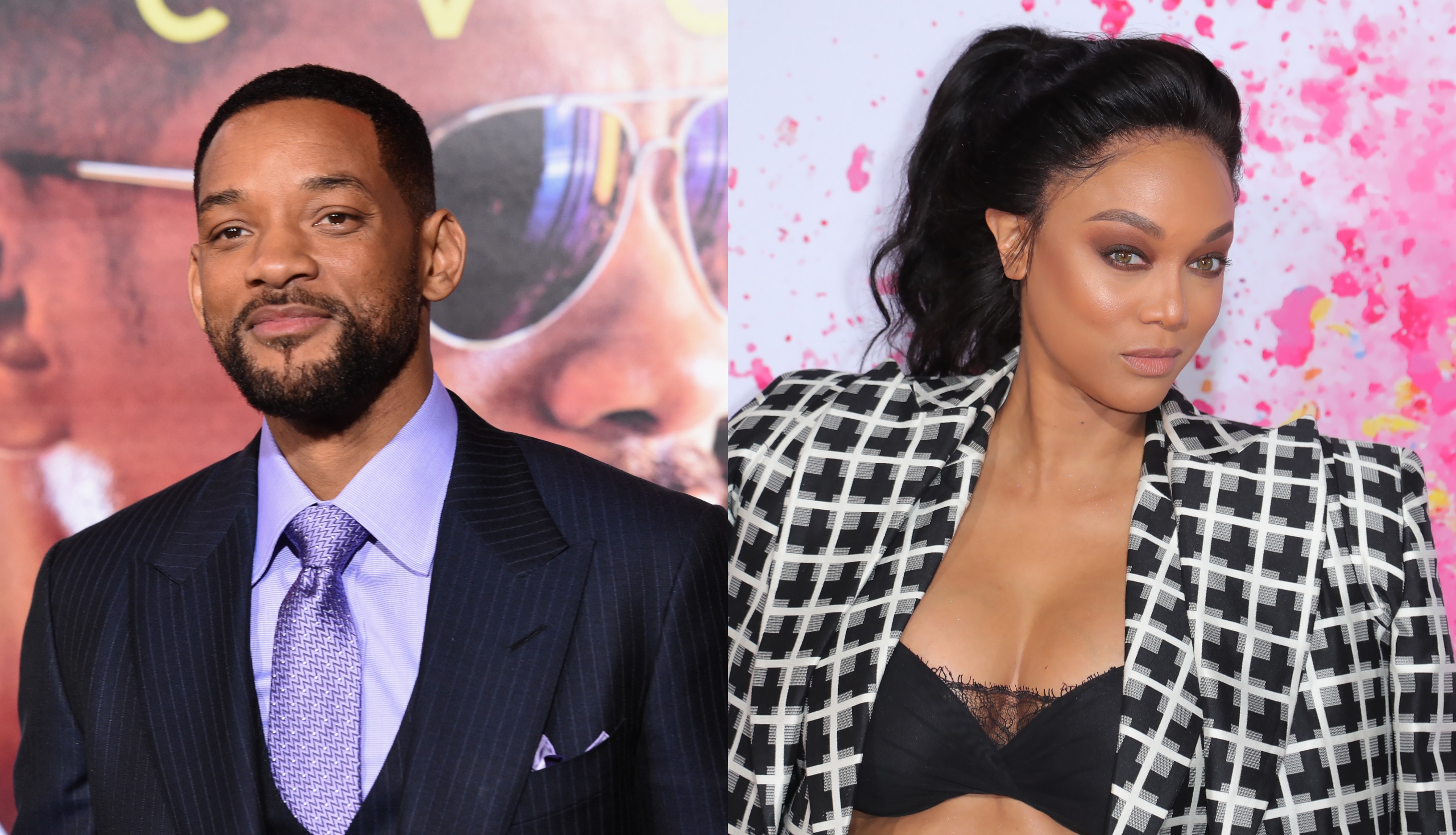 Will Smith & Tyra Banks Bond Over Iconic "Fresh Prince" Scene