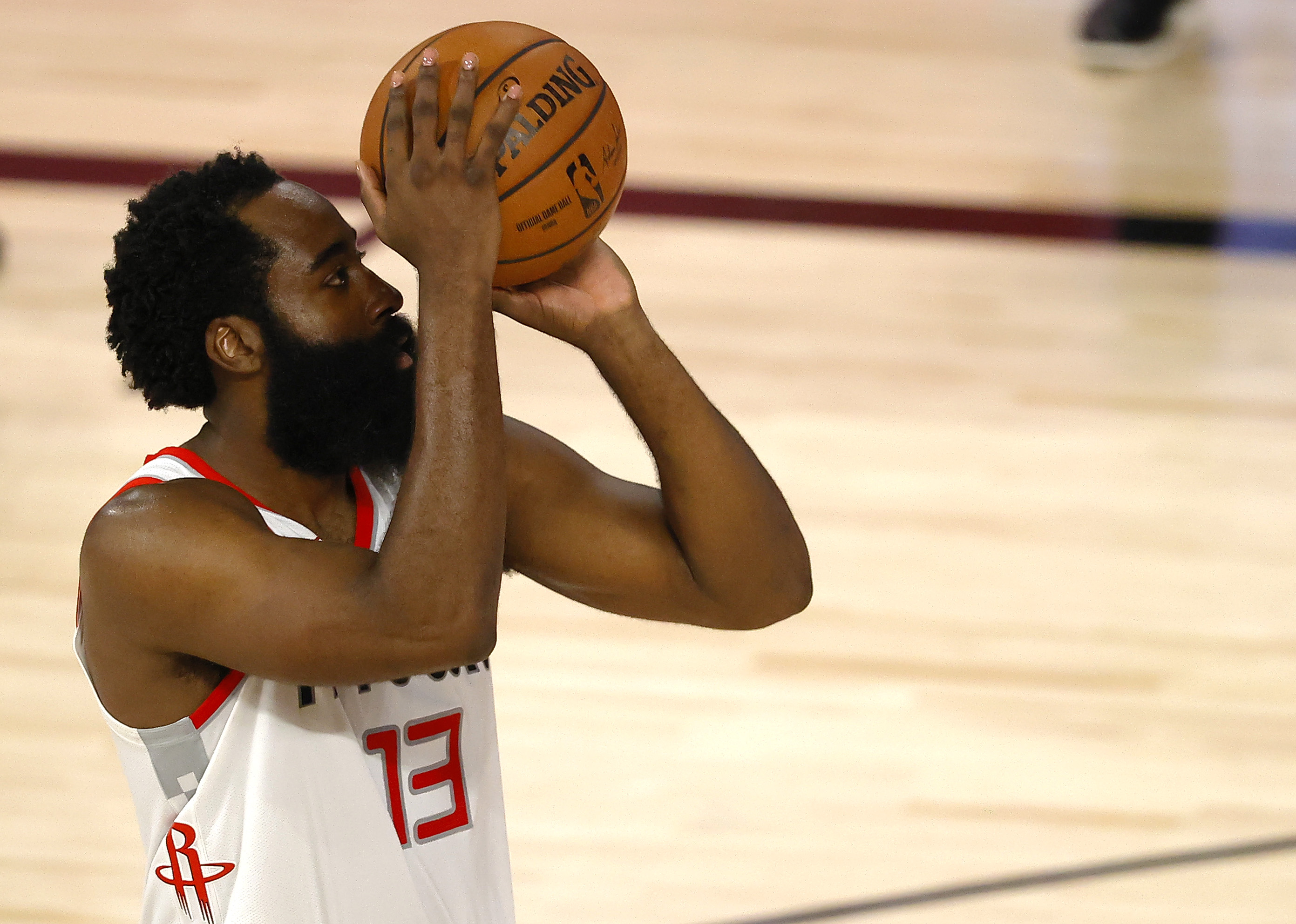 James Harden Reacts After Rockets' Late-Game Collapse