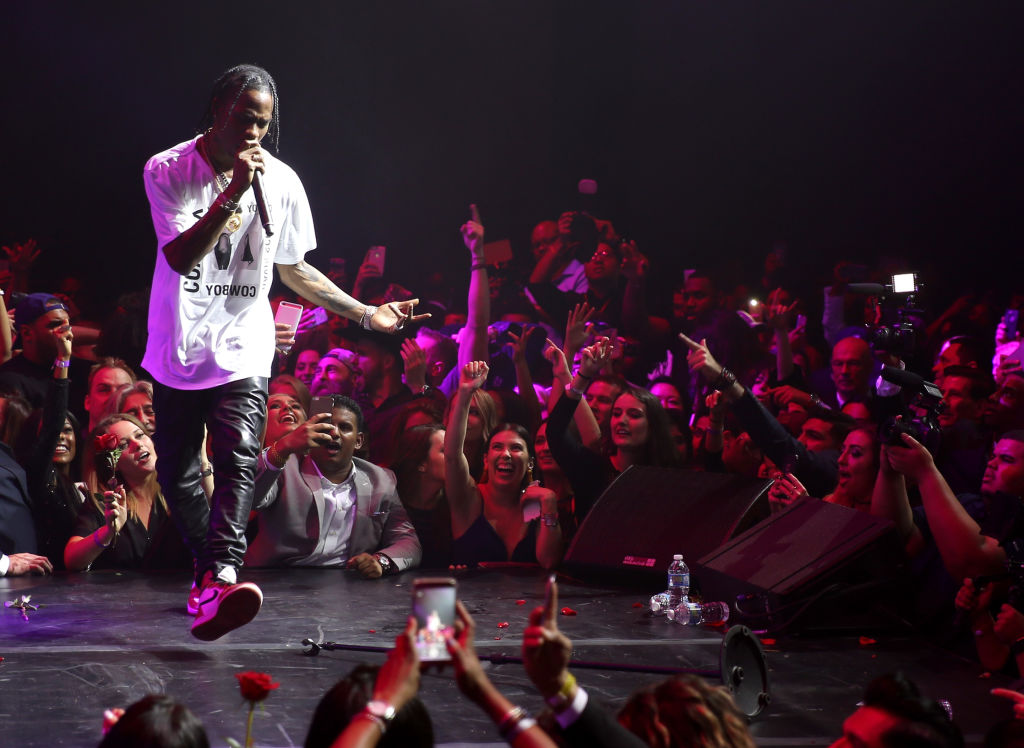 The Weeknd Brings Out Travis Scott At Show In Paris