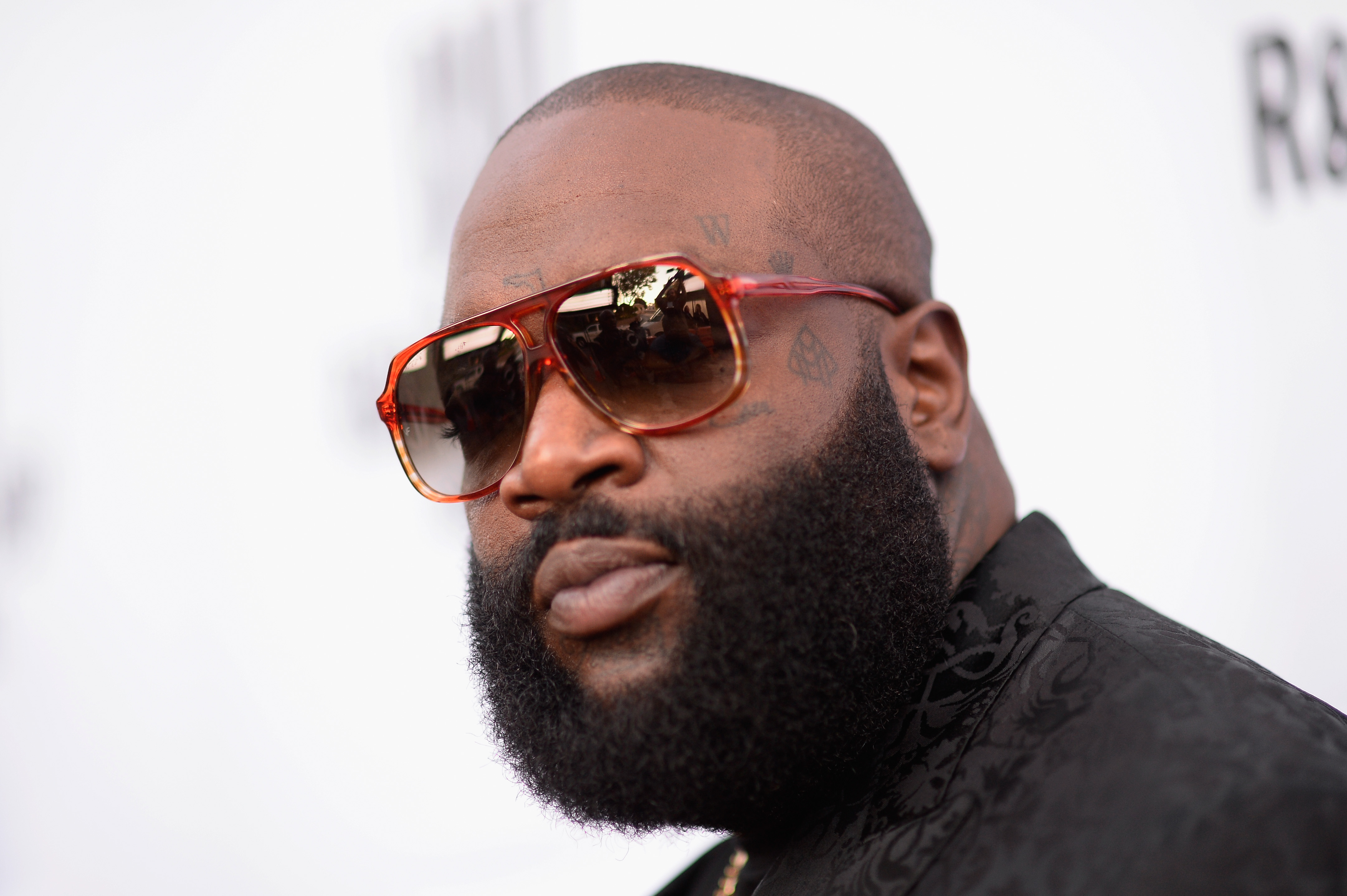 Rick Ross & DJ Khaled Hang With Fans At Local Miami Burger Joint