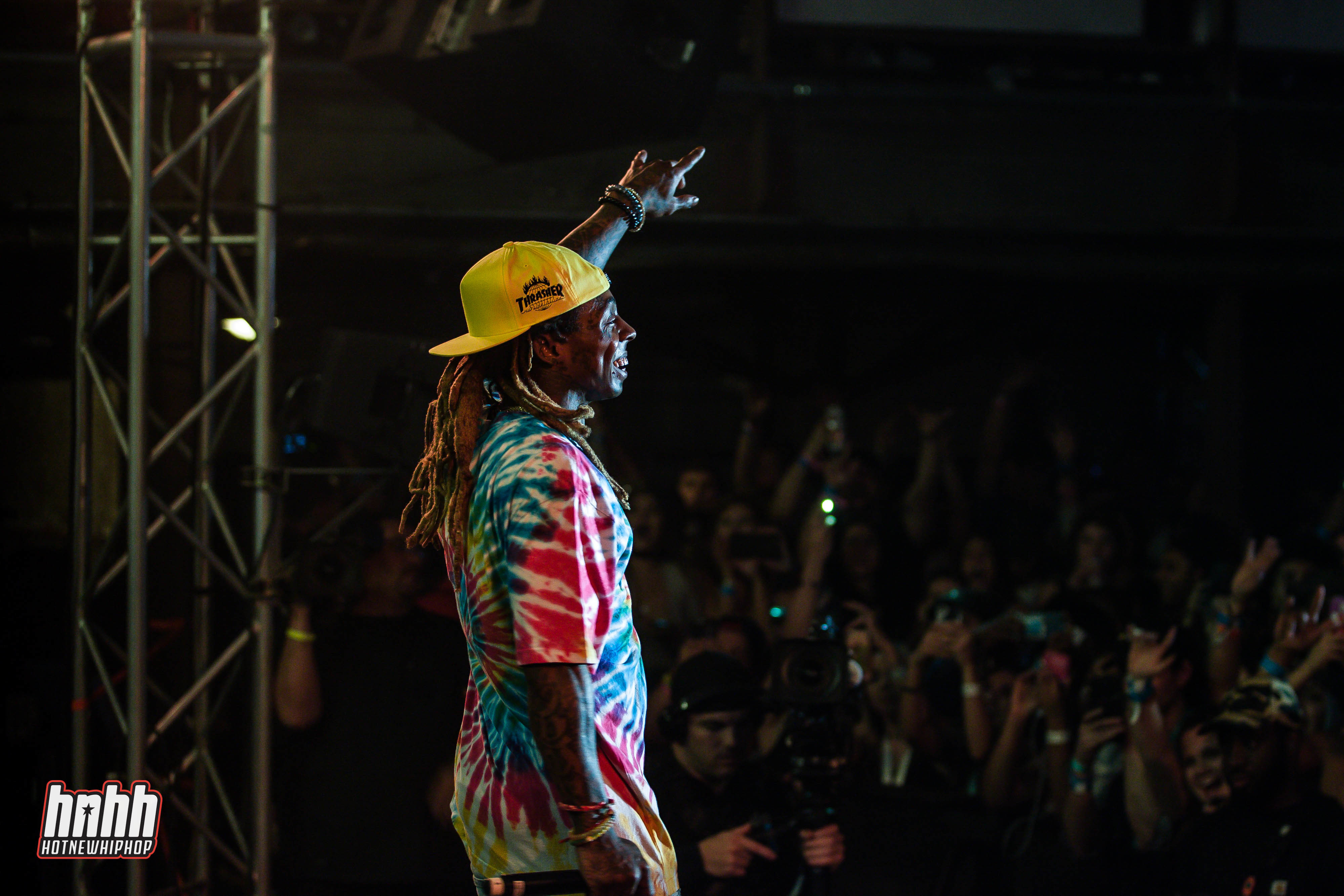 Lil Wayne Makes It To Daughter's Graduation