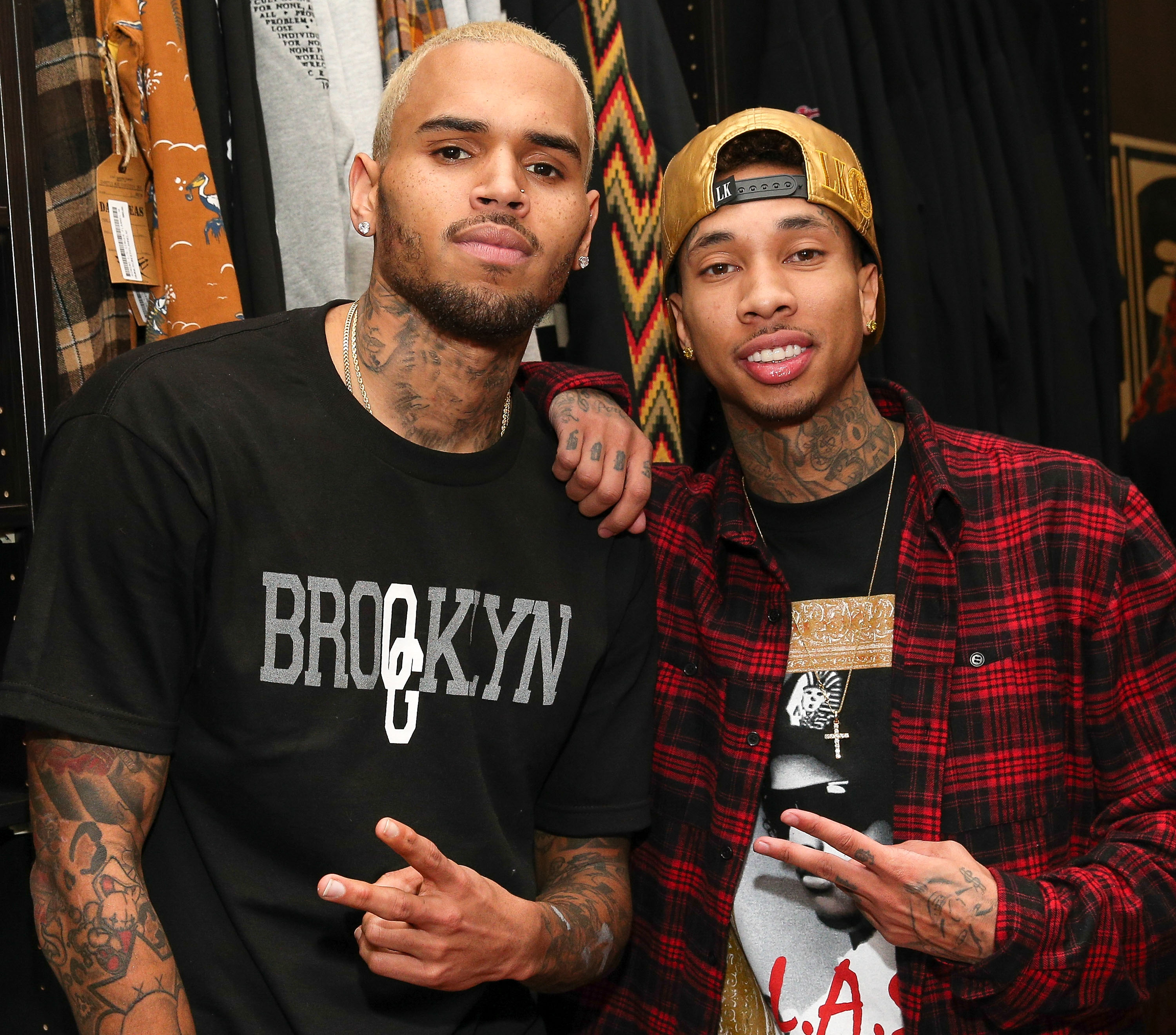 Tyga Sleeve Tattoos