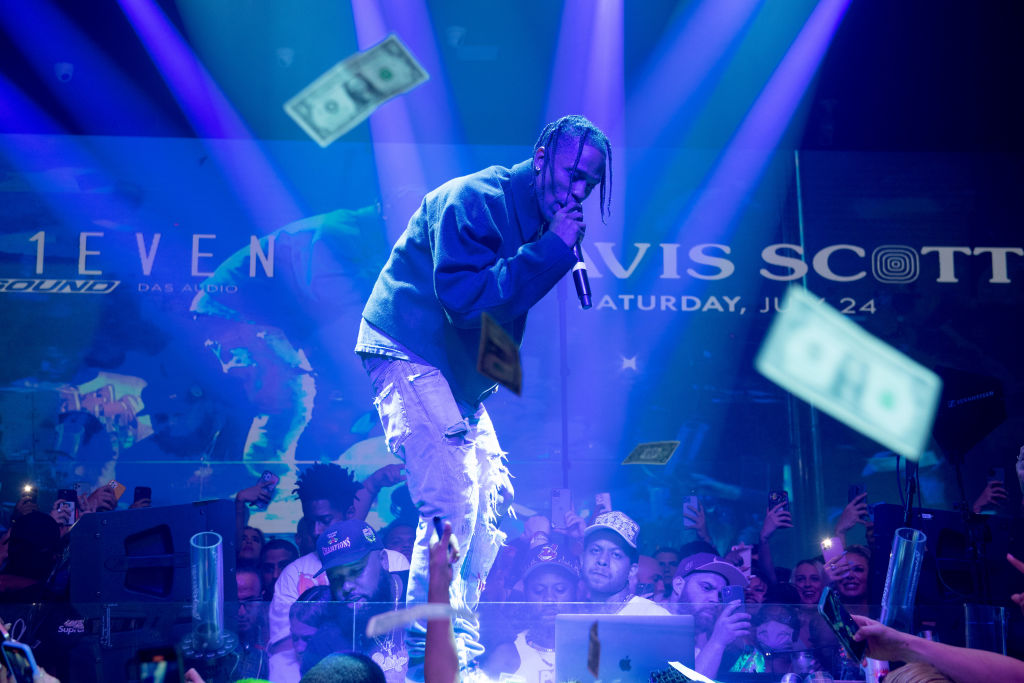 Travis Scott Performs 5-Song Set At Coachella Afterparty For Lowkey ...