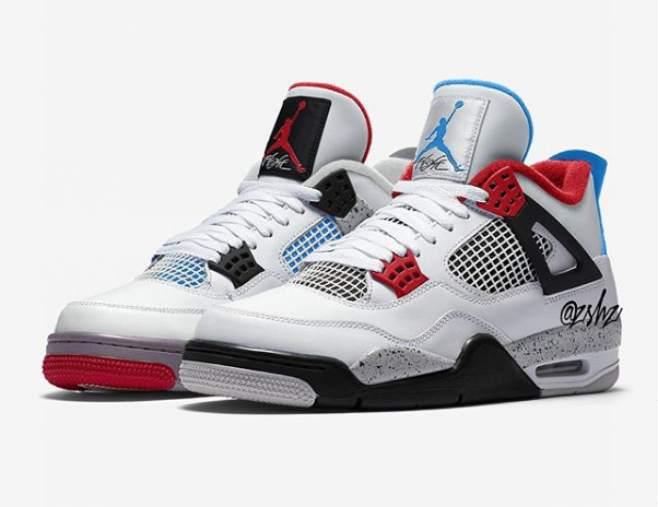 Air Jordan 4 “What The” Colorway Releasing With Nike Air Branding