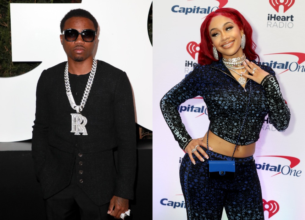 Roddy Ricch On Courtside Seats With Saweetie: "I Was Sitting Down First"