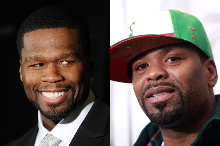 50 Cent & Method Man Connect For "Power: Book II" Interview