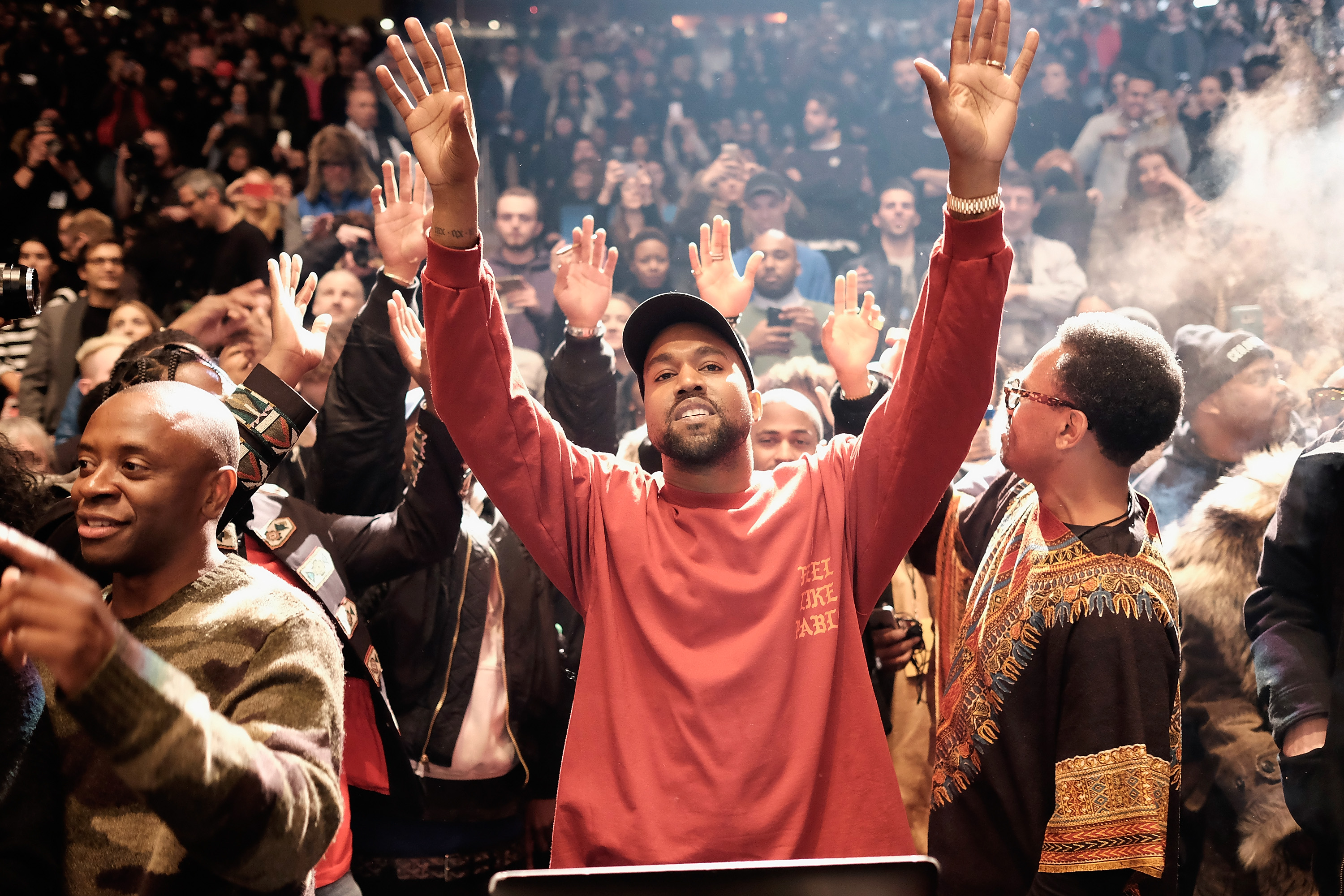 Kanye West Made Collaborators Wear "Donda" Merch During Studio Sessions